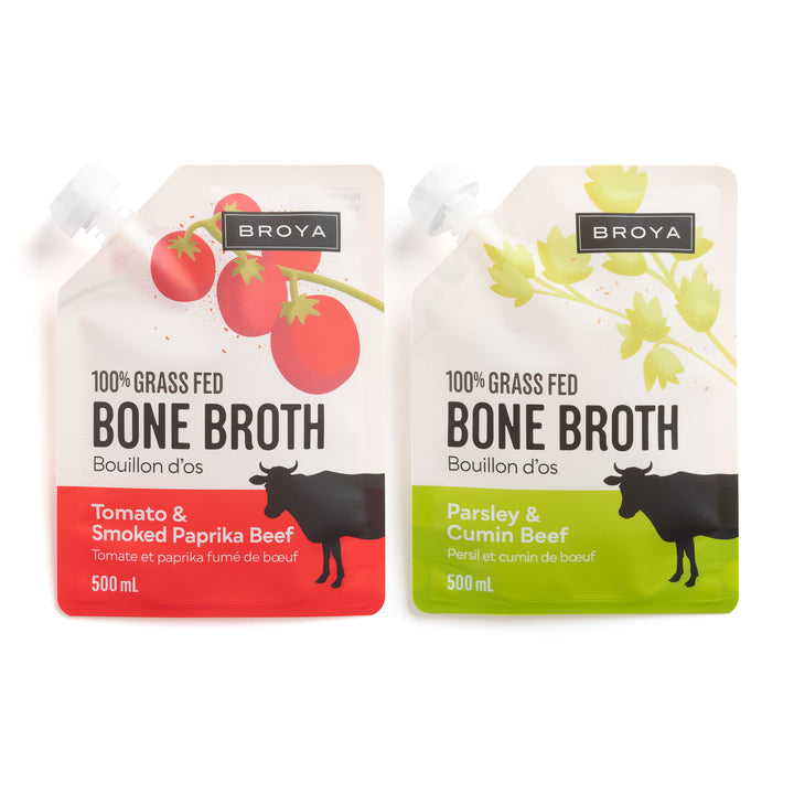 Canadian Made 100% Grass Fed Beef And Organic Chicken Bone Broth